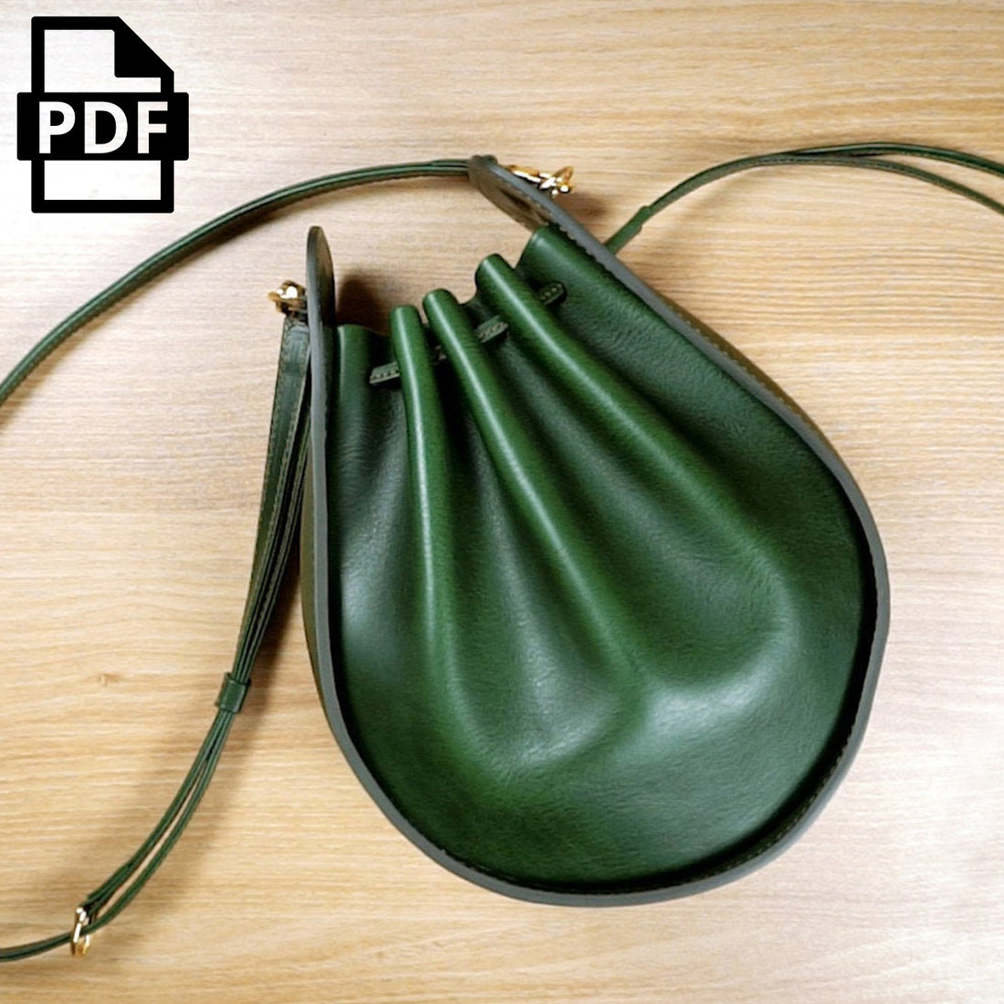 Drawstring Bucket Bag PDF Pattern – HAHNS ATELIER
