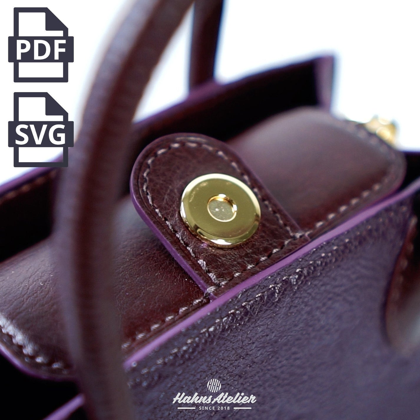 Waltz Handbag PDF Pattern – HAHNS ATELIER